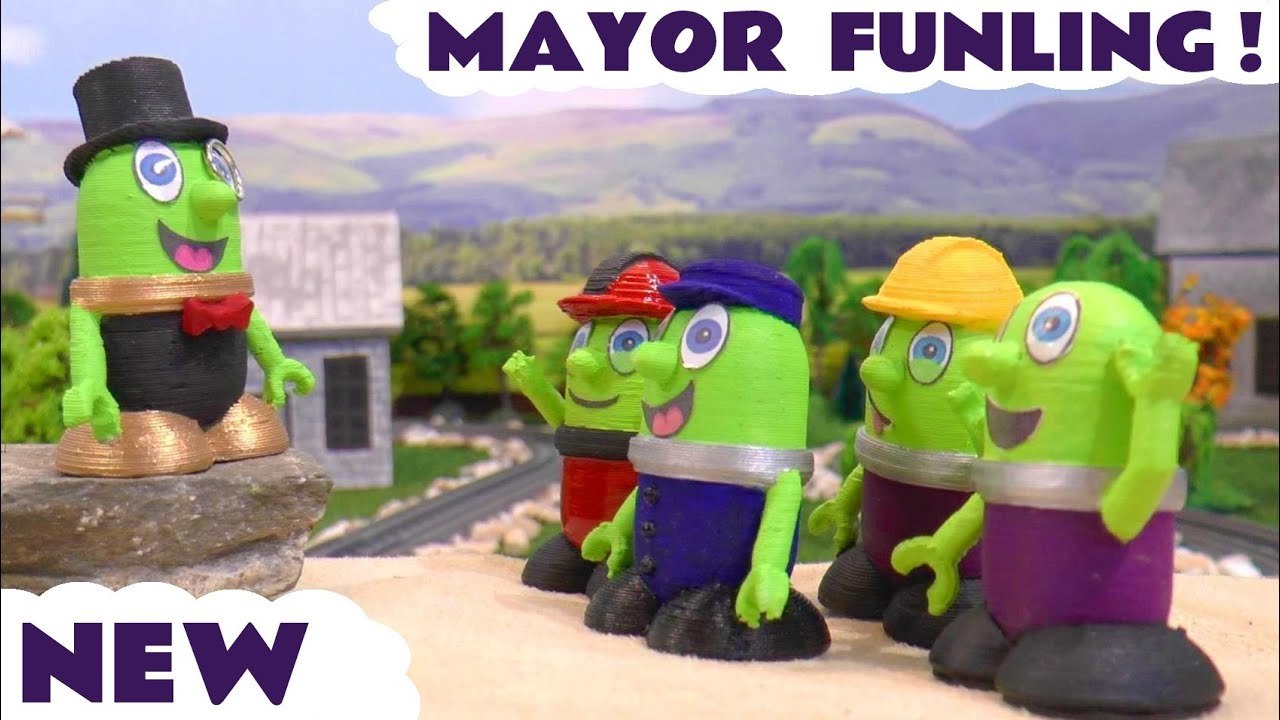 New Mayor Funling Toy from the Funny Funlings Rescue after trouble with ...