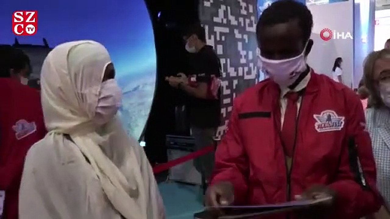 Somalili Guled Abdi Teknofest'te ilgi odağı oldu - Dailymotion Video