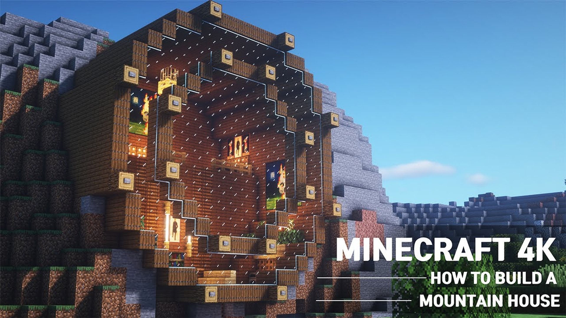 Minecraft Mountian House