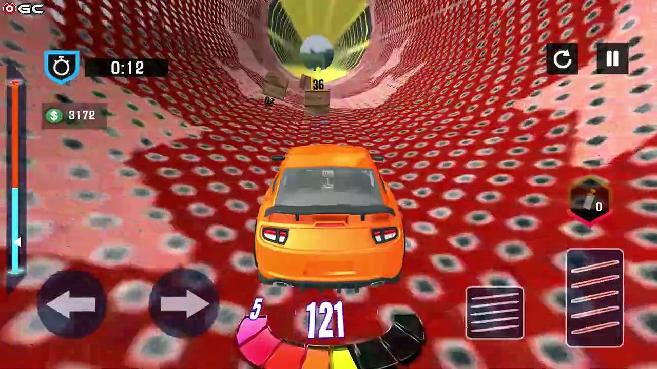 Stock Car Stunt Racing Mega Ramp Car Stunt Games - Impossible GT Cars - Android GamePlay - Vidéo ...