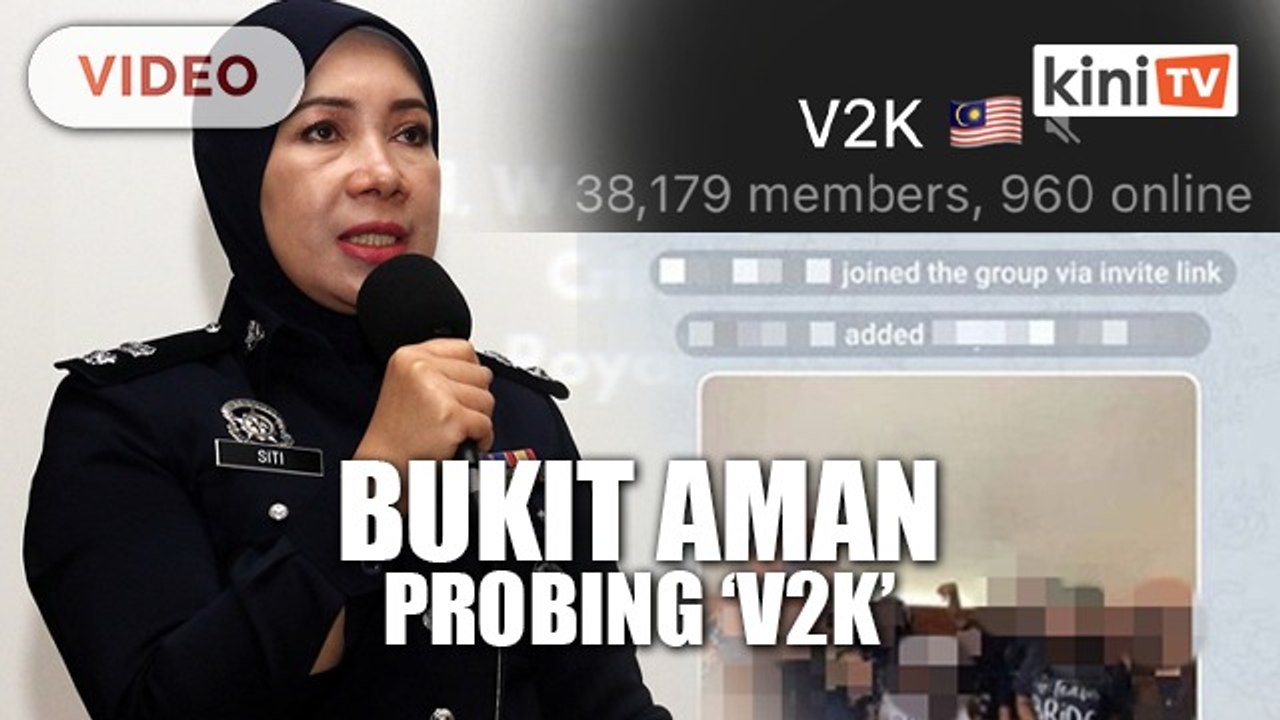 Bukit Aman probing ‘V2K’ - the dark side of Telegram - video Dailymotion