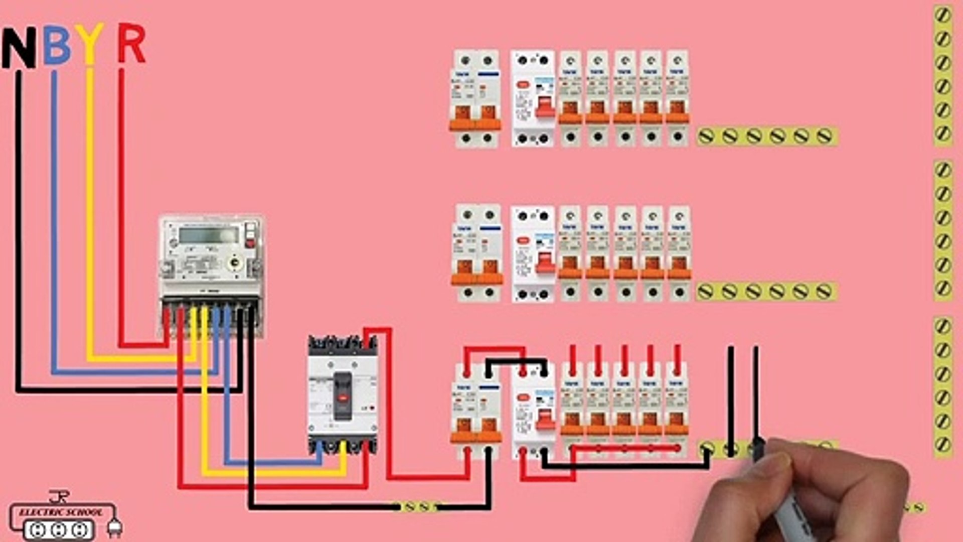Mccb Wiring Connection Diagram