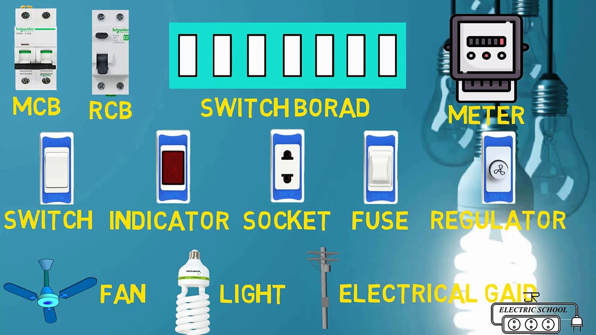Electric Switch Board Connection