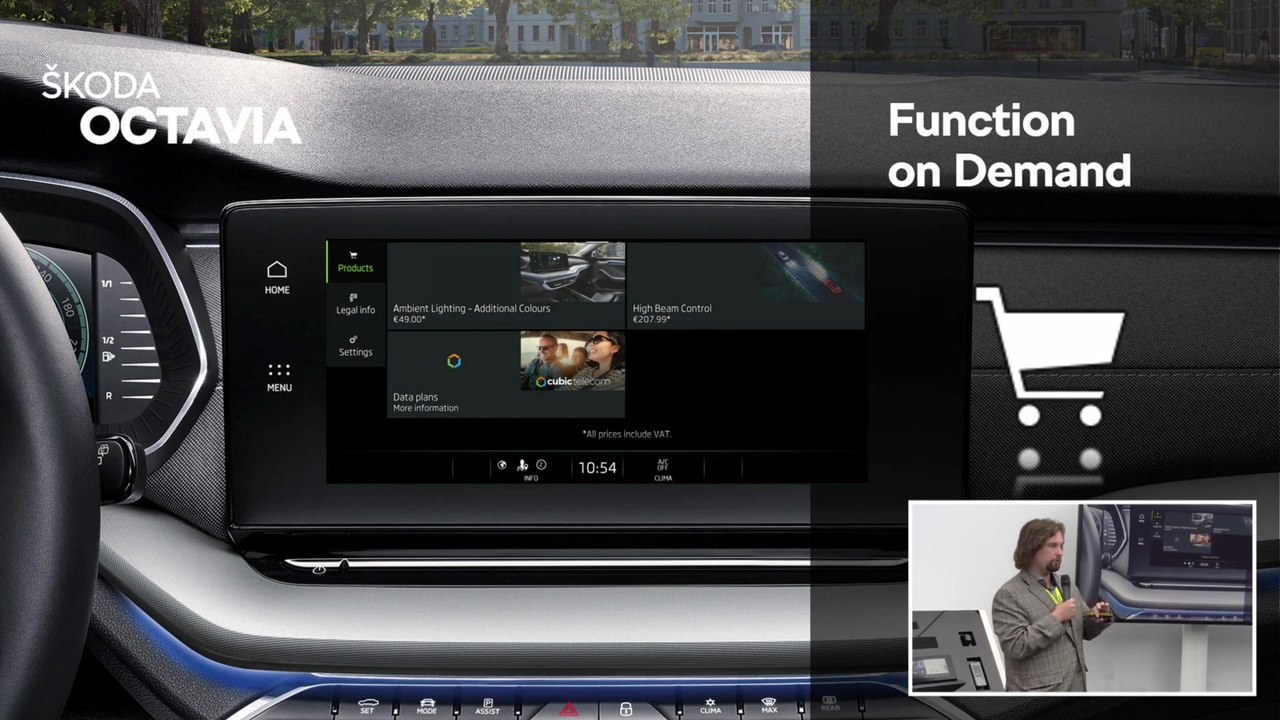 Presentation Skoda Connectivity and Infotainment - video Dailymotion