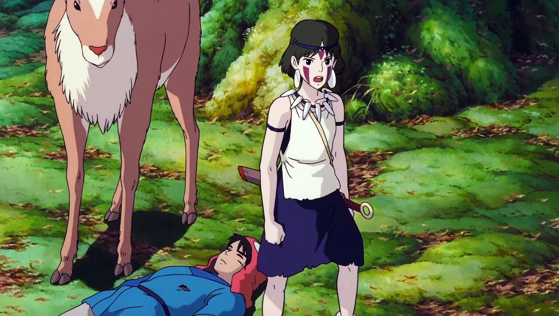 Bras De La Princesse Mononoke Ashitaka Allez Admirer L'immense