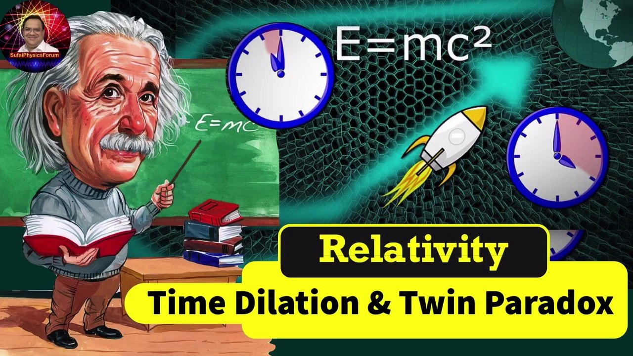 Theory Of Relativity | Time Dilation | Twin Paradox | Interactive Class ...