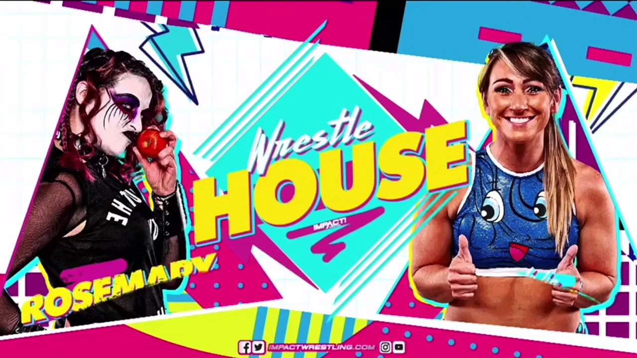 Impact Wrestling - Wrestle House: Rosemary Vs Kylie Rae. 04/08/20 ...