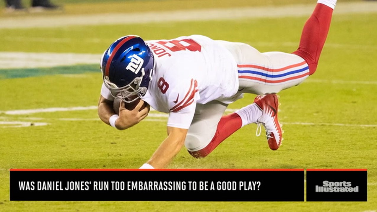 Was Daniel Jones' Run Too Embarrassing To Be Good? - video Dailymotion