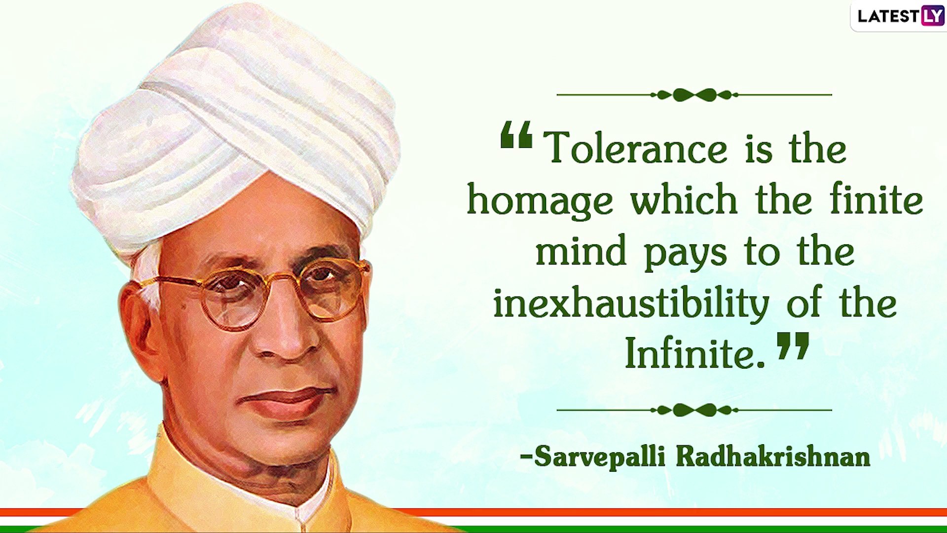Sarvepalli Radhakrishnan Quotes Telugu Teacher's Day Greetings Quotes