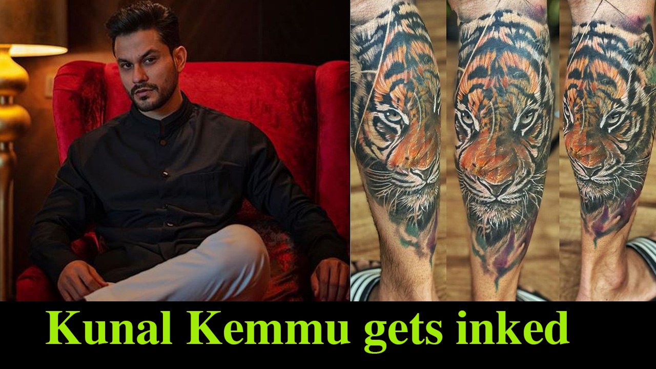 Kunal Kemmu's new tattoo took 4 years to complete - video Dailymotion