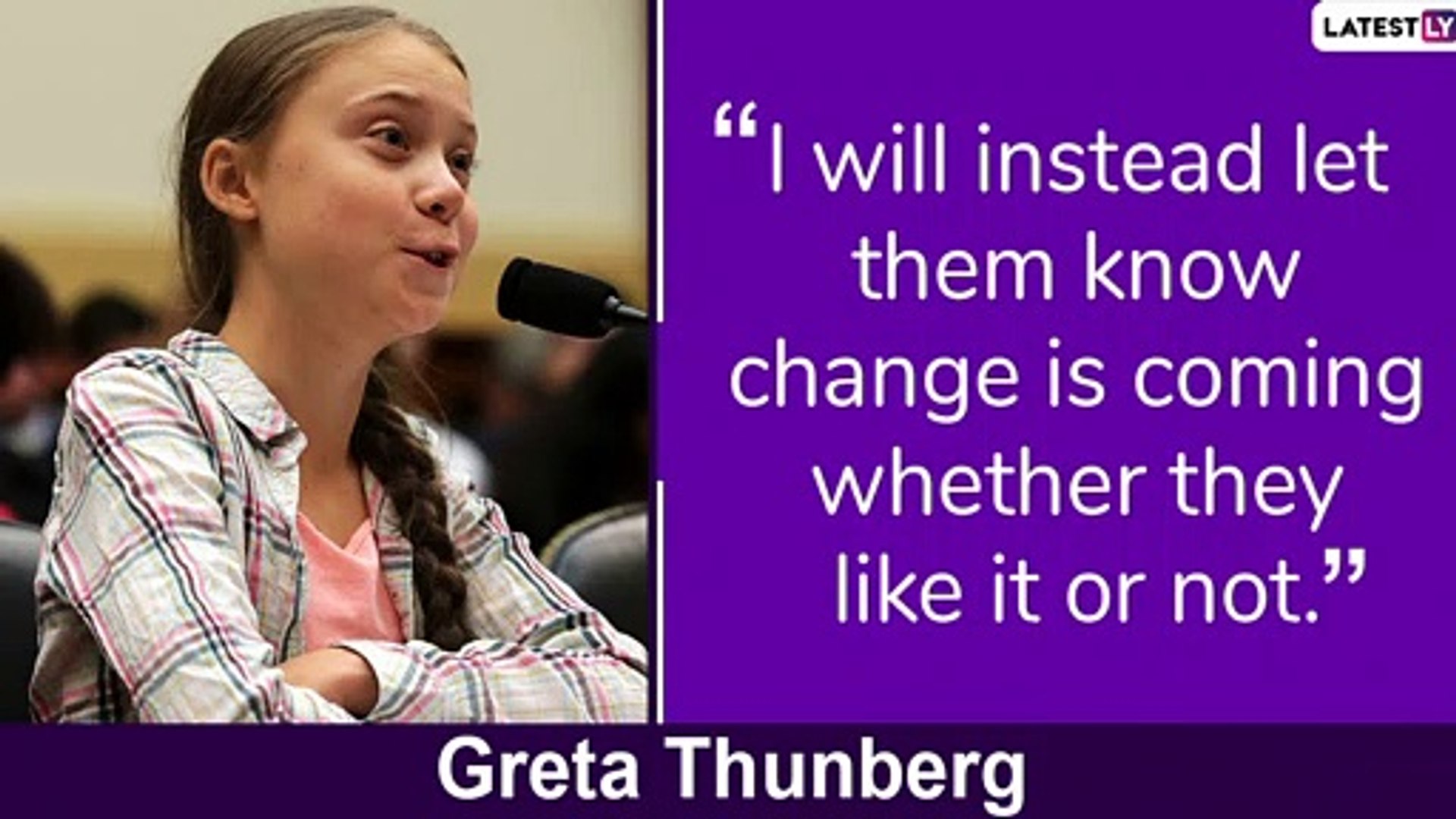 Greta Thunberg Quotes World Economic Forum On Twitter: "Quote Of