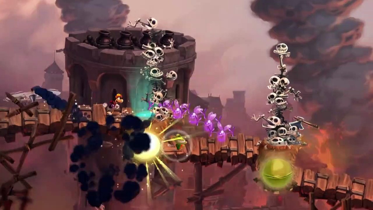 Rayman Legends - Castle Rock - Vídeo Dailymotion