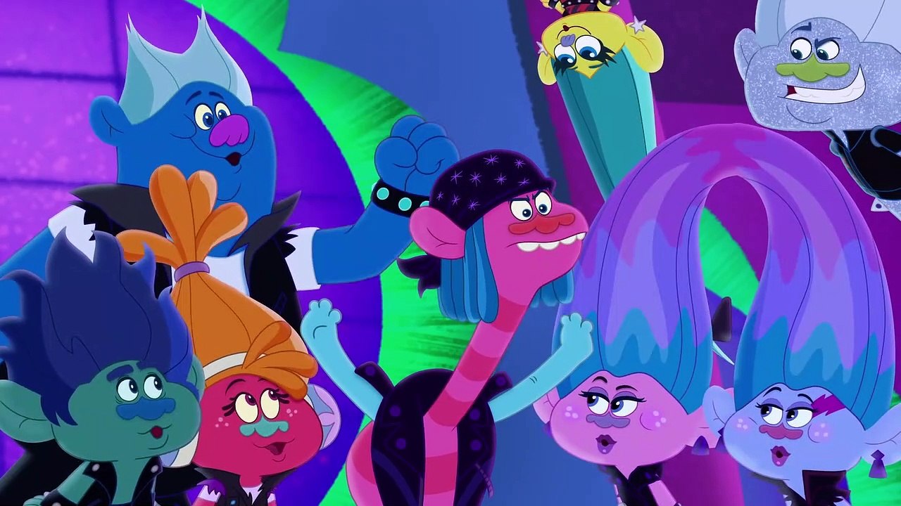 TROLLSTOPIA Season 1 - Clip - Poppy and Val's Rock Battle - video ...