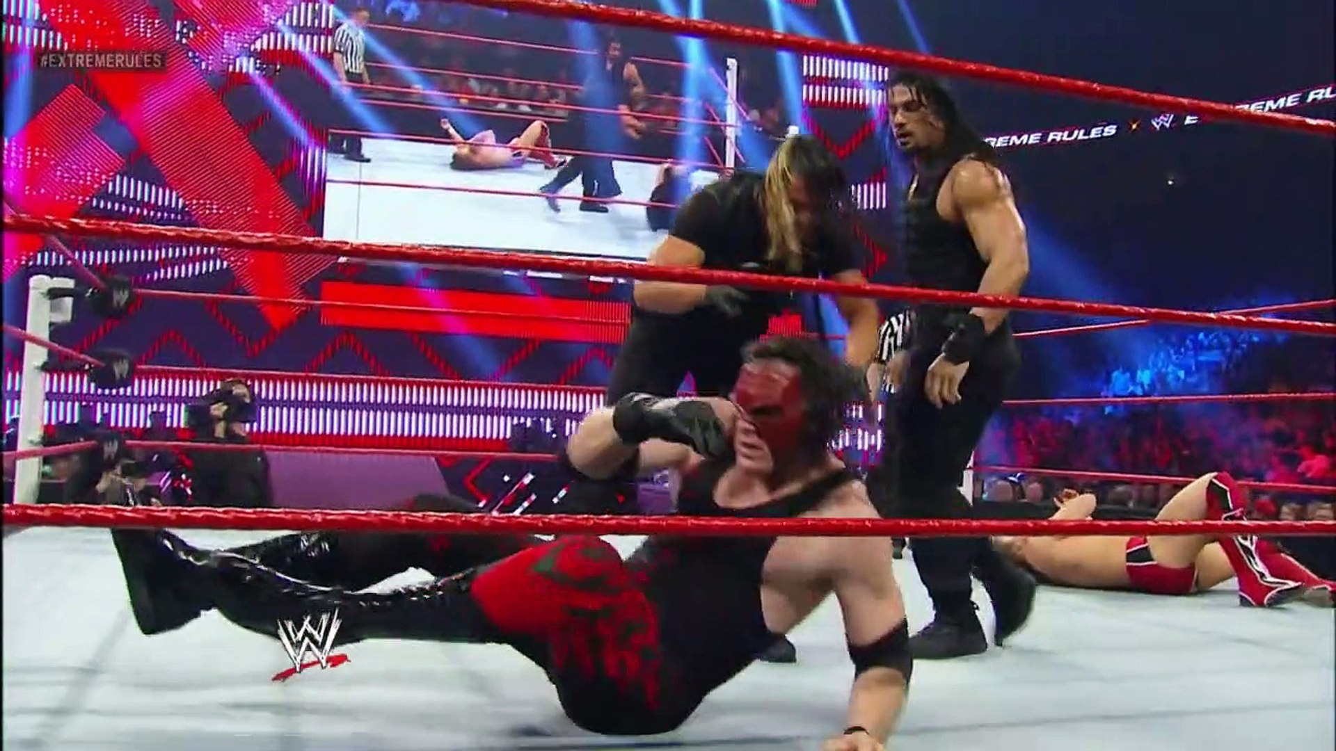 Team Hell No And Ryback Vs The Shield