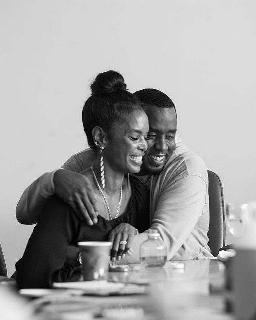 P Diddy And Kim Porter