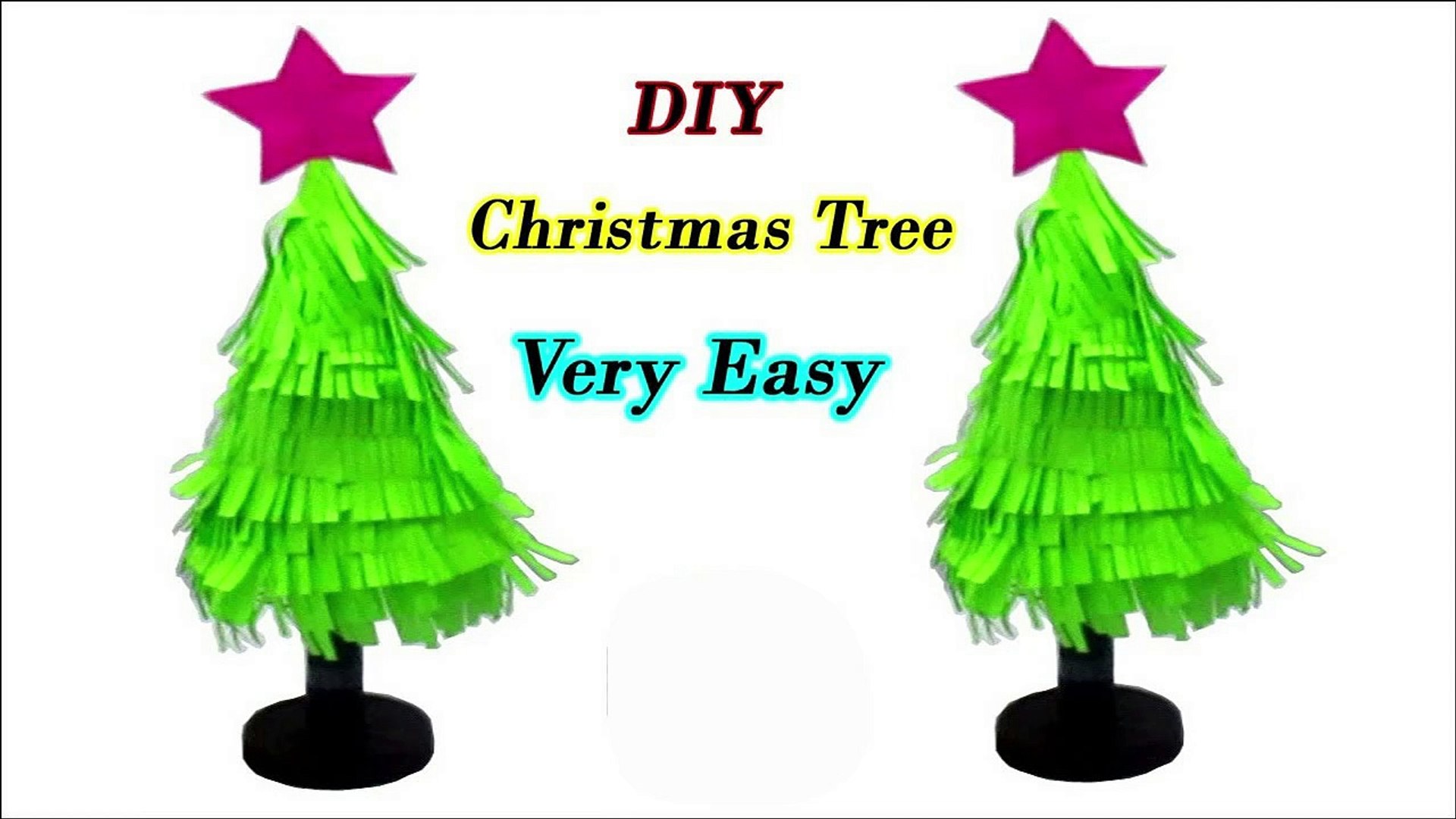 Diy Paper Christmas Tree