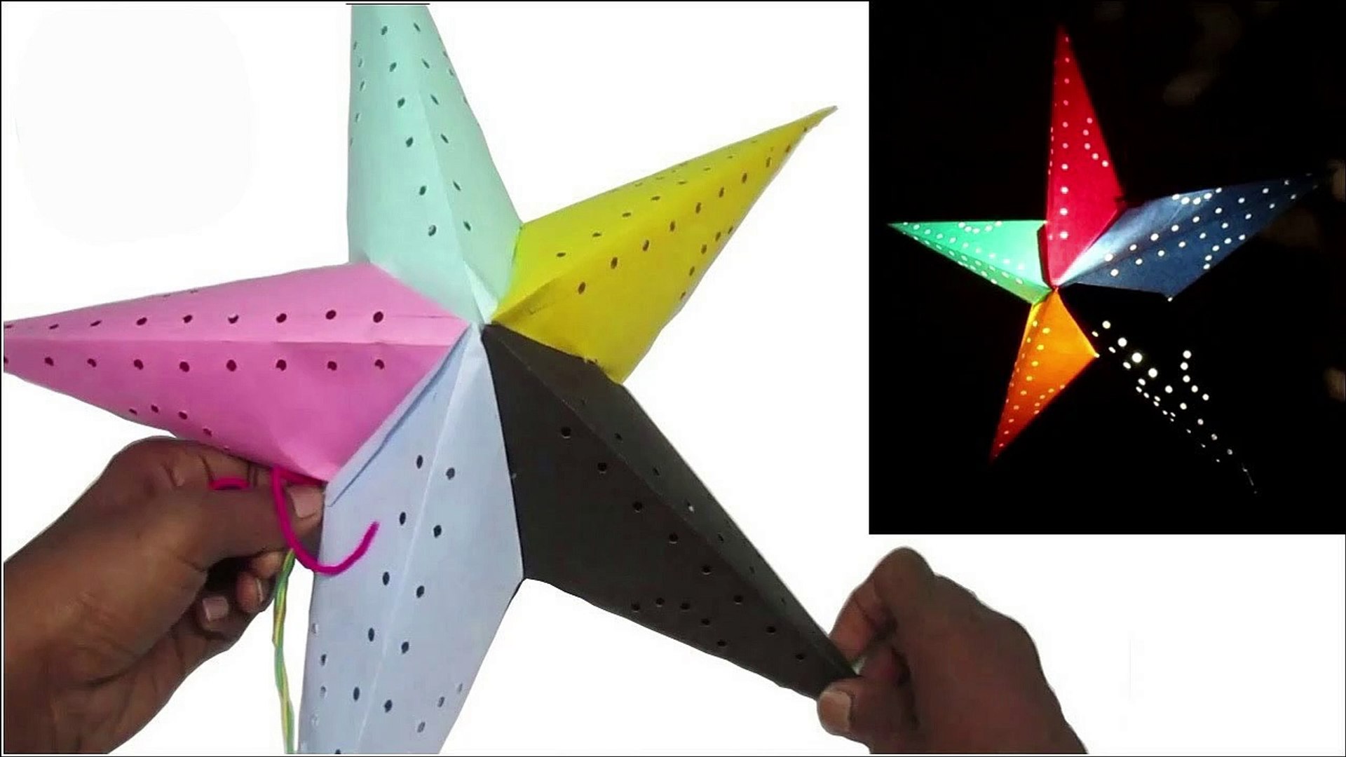 Diy Paper Star Lanterns