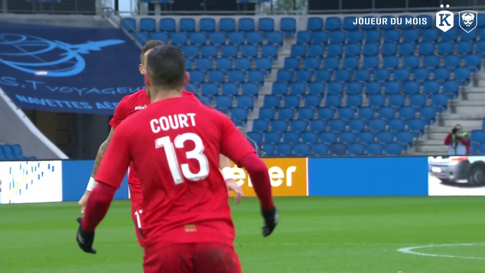 Joueur du mois Künkel : Yoann Court / Novembre 2020