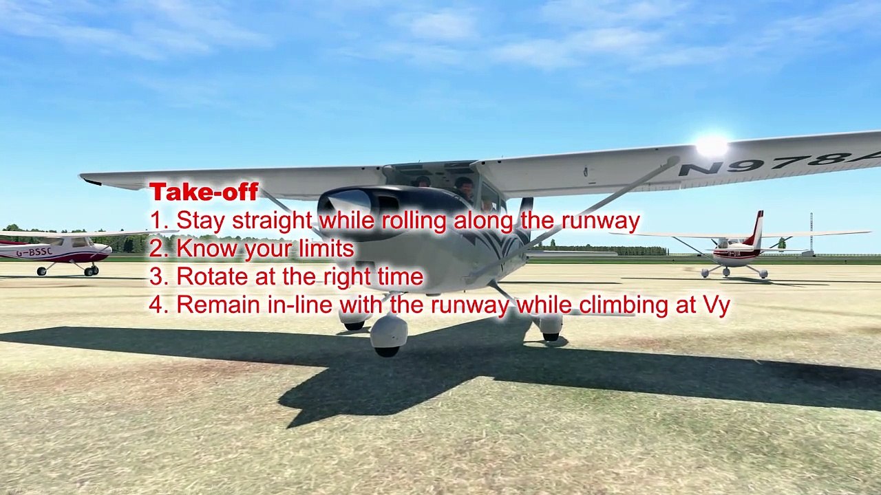 How To Do The Landing Circuit with Cessna 172 (Basic Circuits) - video ...