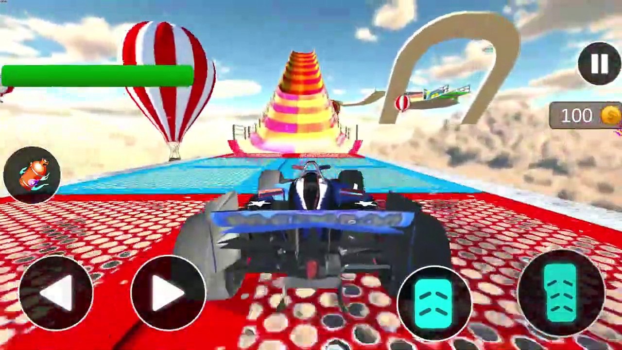 Formula Car Stunts 3D Extreme GT Racing 2020 - Impossible Crazy Car Stunt - Android GamePlay #2 ...