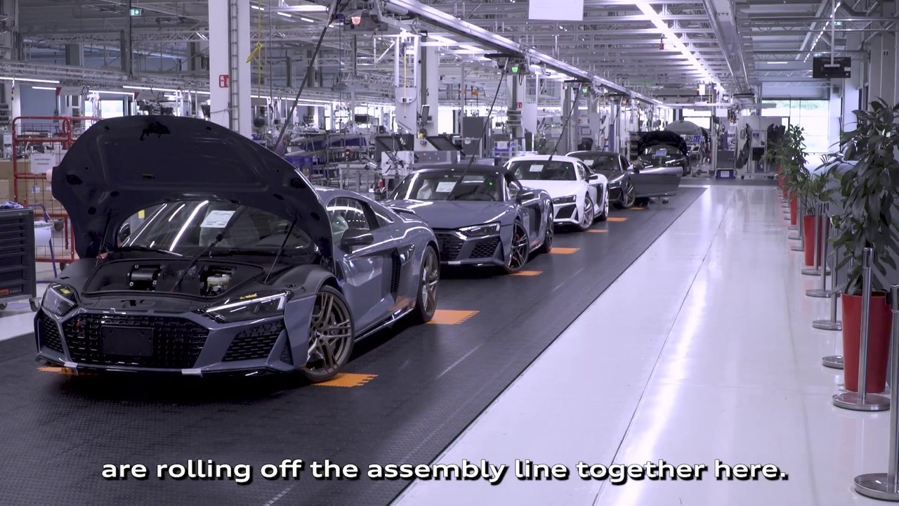 Audi plans assembly processes digitally - video Dailymotion