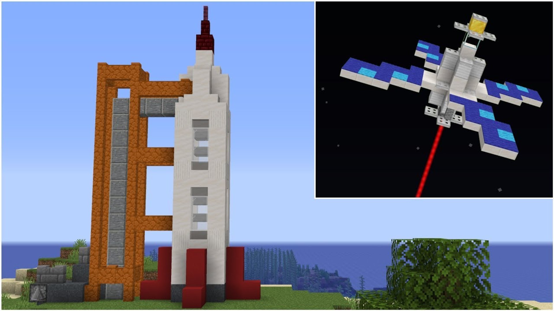 Minecraft Spaceship Spaceman