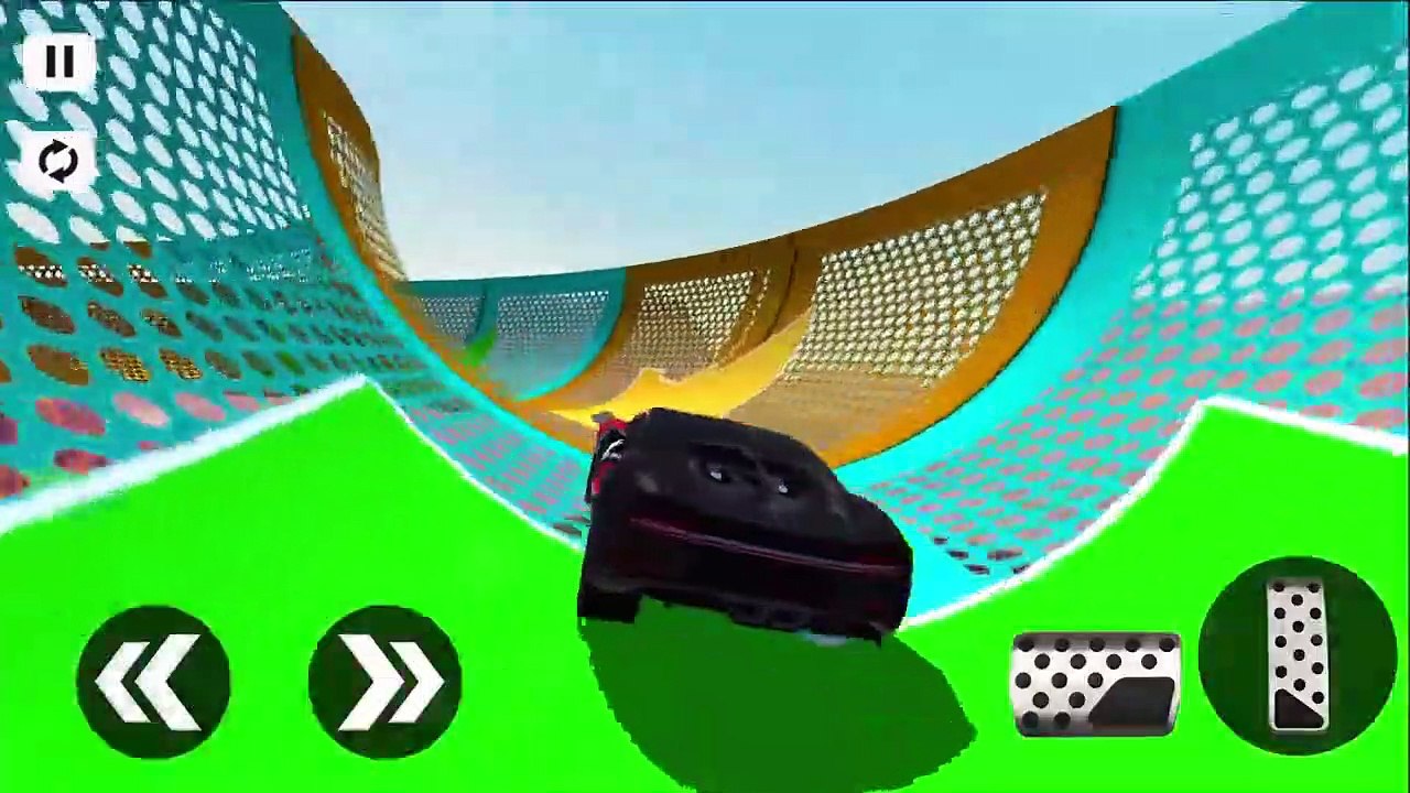 Mega Ramp Car Racing Stunts 3D Stunt Car Games - Impossible Stunts Driver - Android GamePlay ...