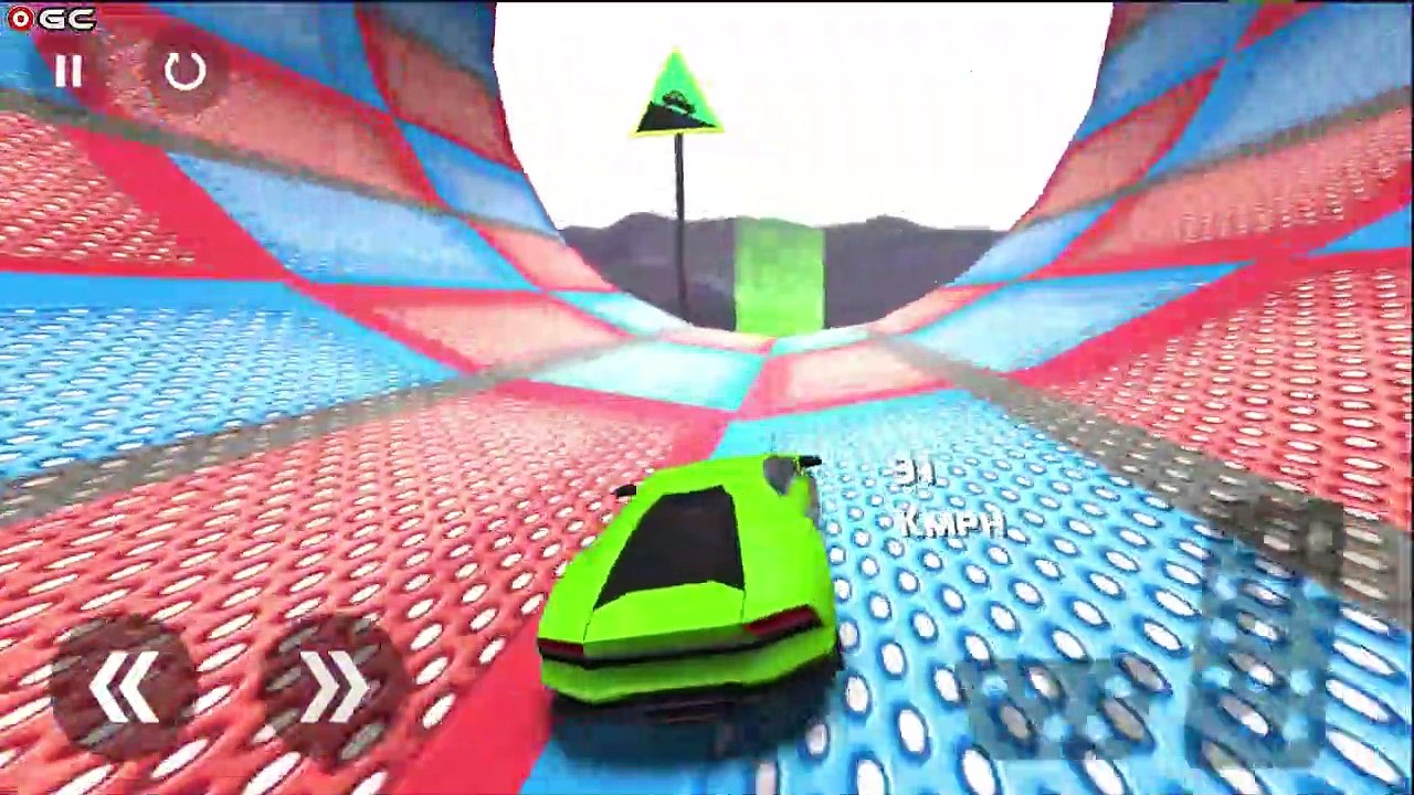 Police Mega Ramp Car Game Racing Car Stunts 3D - Impossible Gt Stunt Car Race - Android GamePlay ...