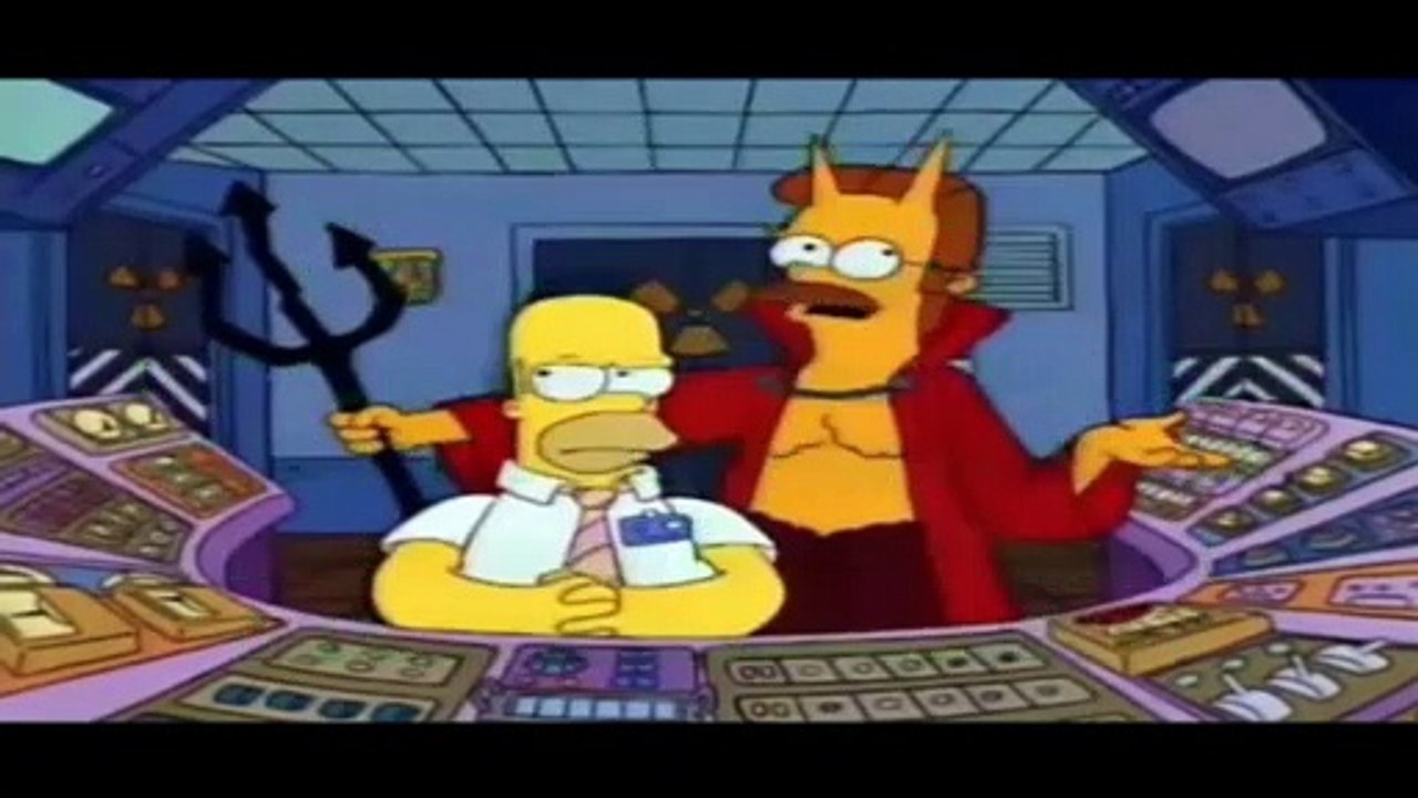 Los Simpson |La Casita del Horror IV: El Diablo y Homero Simpson ...
