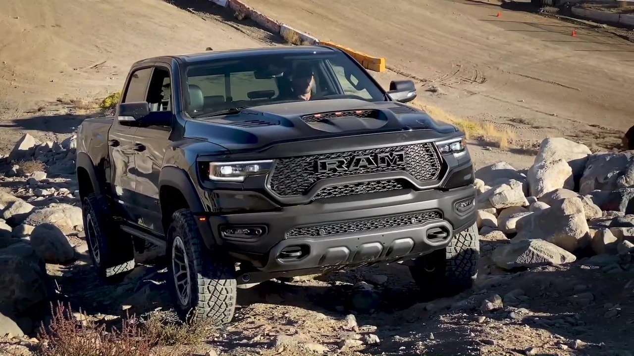 2021 Ram 1500 TRX Rock Crawling - video Dailymotion