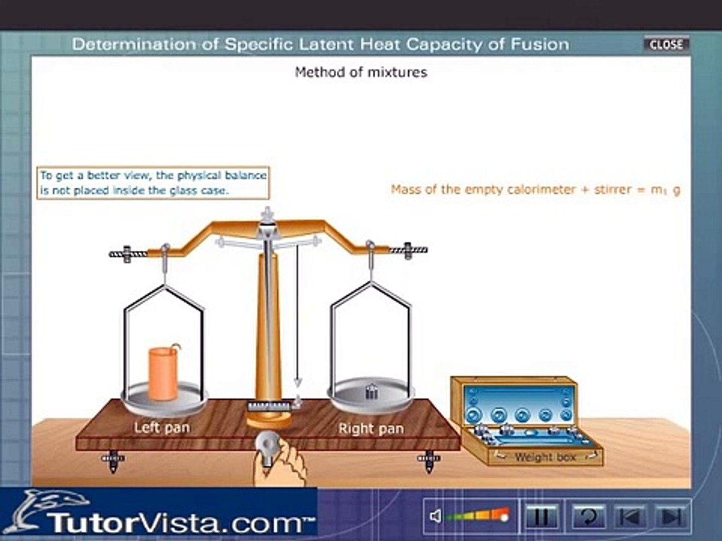 Physical Balance Diagram