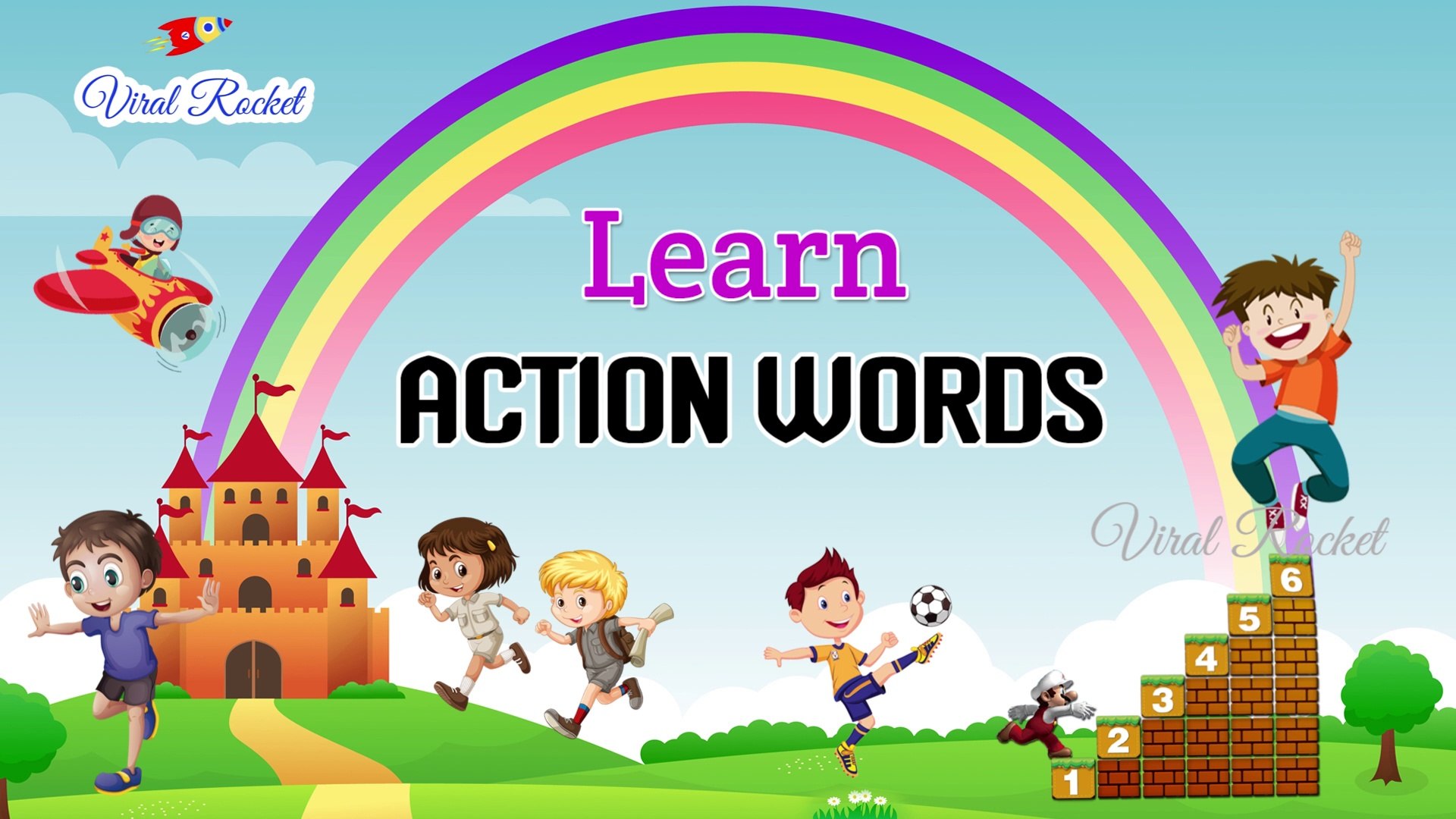 List Of Action Words For Kids