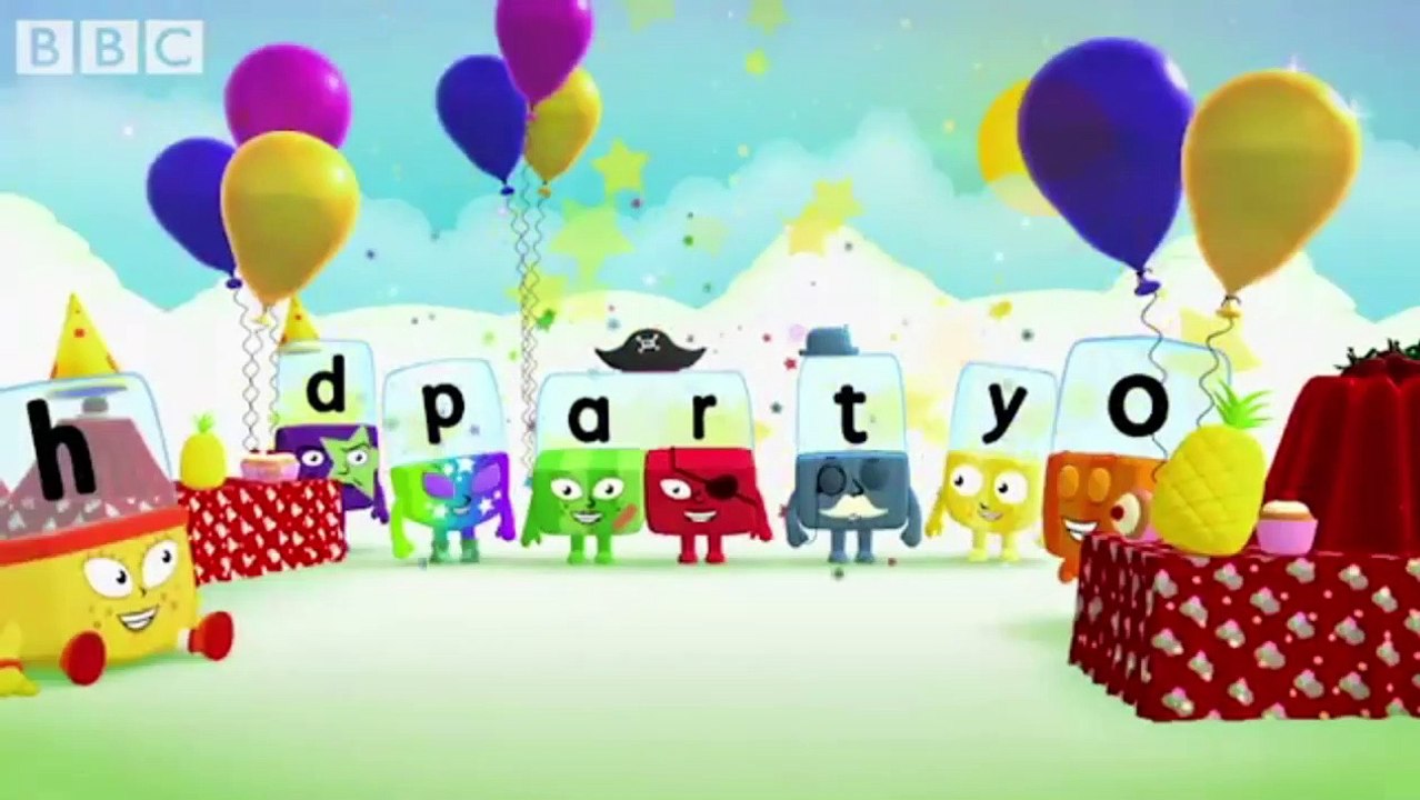Alphablocks - Party Time! - Learn to Read - Learning Blocks - video ...