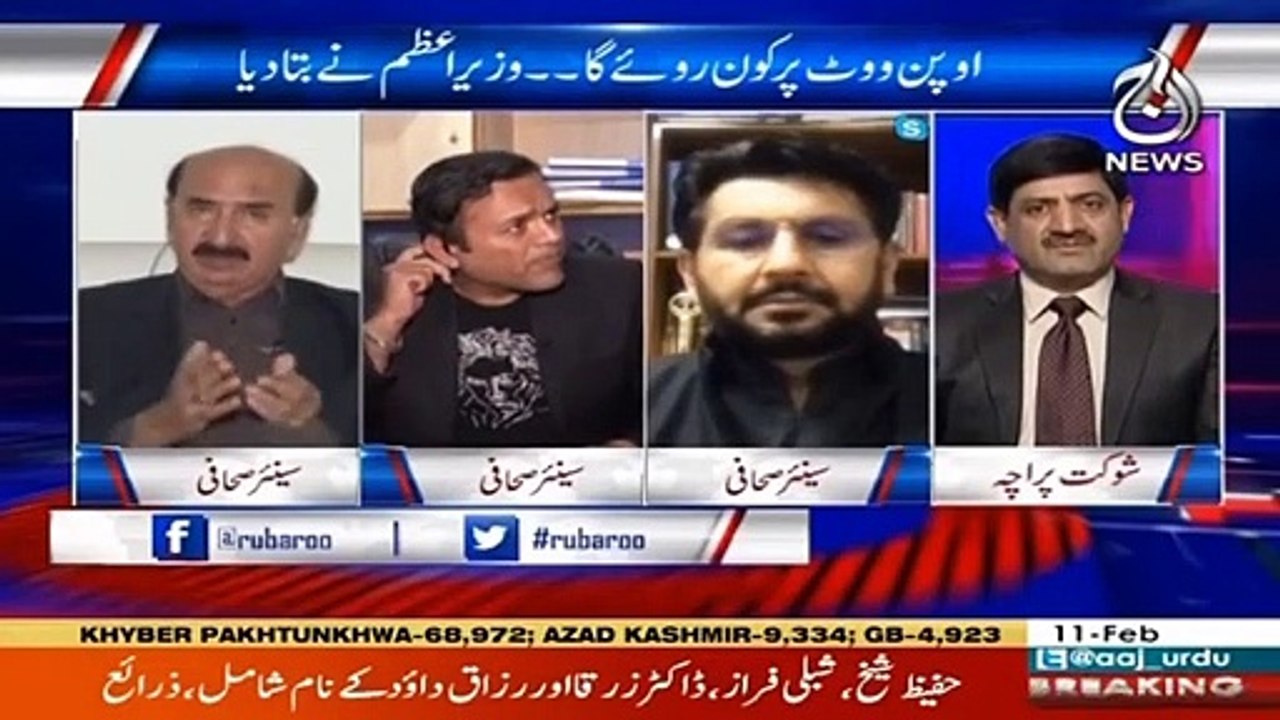 Rubaru With Shaukat paracha I 11 February 2021 I Aaj News I Part 1 ...