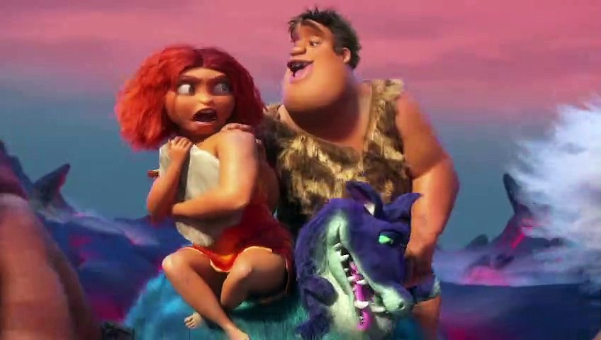 The Croods Eep And Guy Kiss Drawing