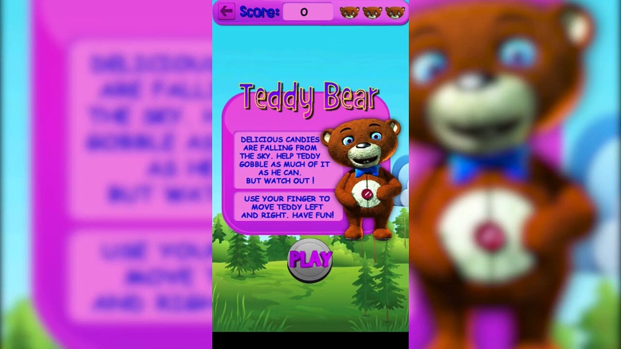 Talking Teddy Bear - Games for Kids - video Dailymotion