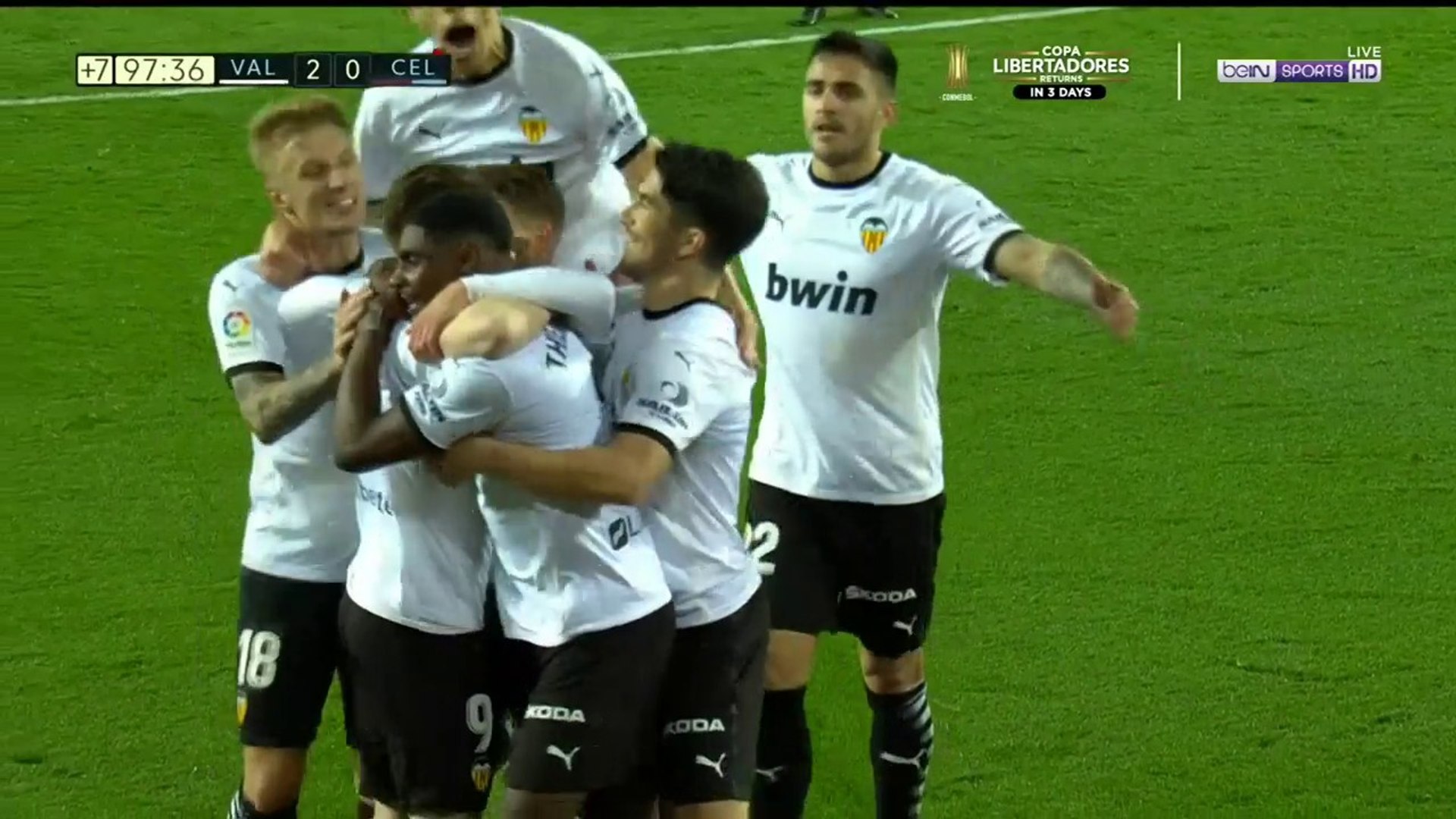 LaLiga Highlights: Valencia 2-0 Celta: Goal Ga | beIN SPORTS