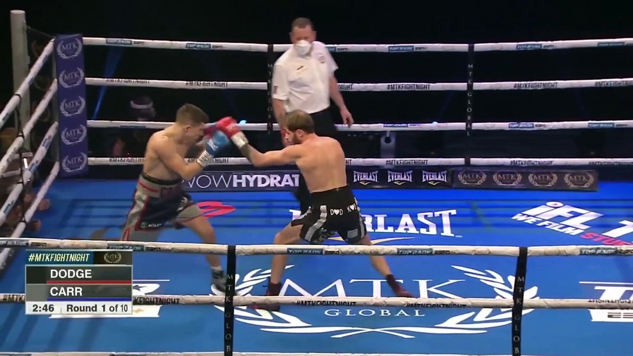 DP Carr vs Dean Dodge (19-02-2021) Full Fight - video Dailymotion