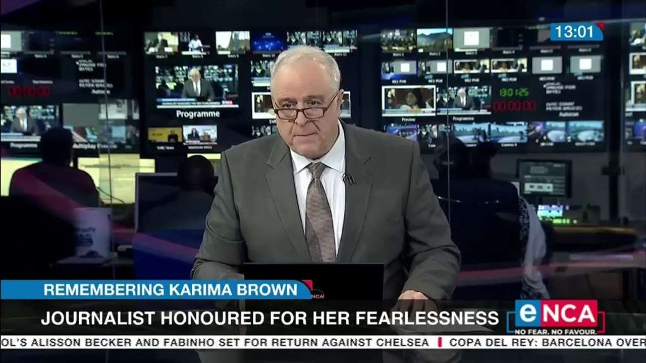 Media fraternity mourns passing of Karima Brown - video Dailymotion