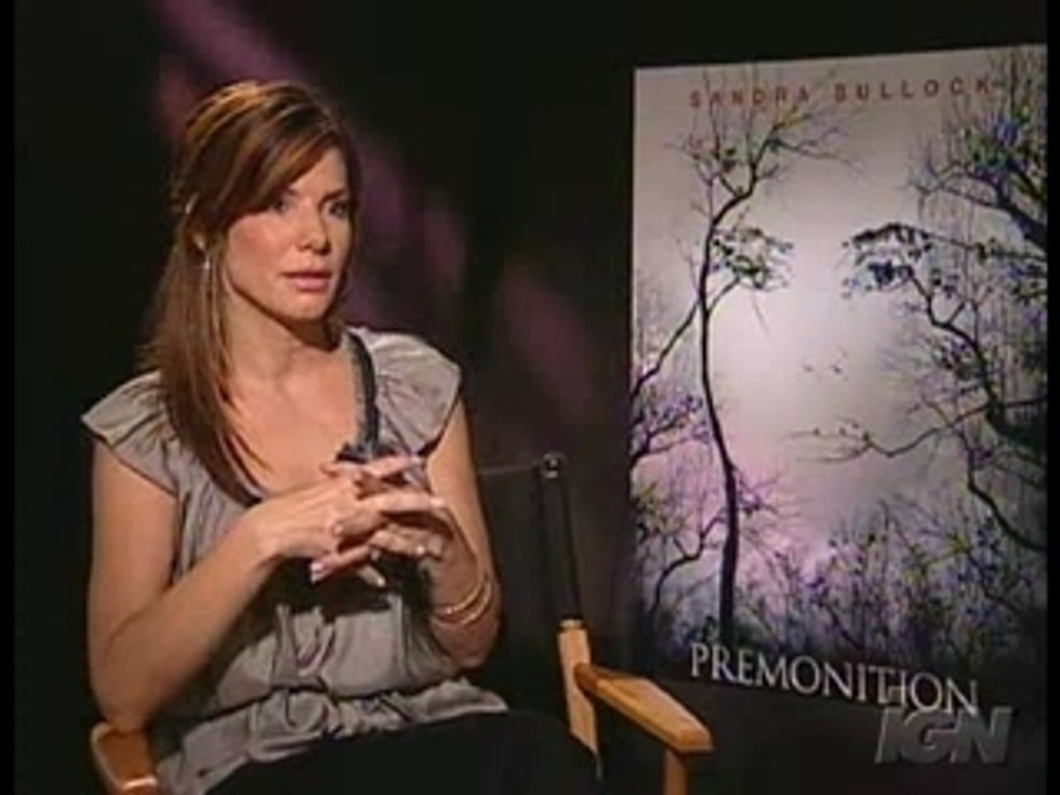 PREMONITION - SANDRA BULLOCK INTERVIEW - video Dailymotion