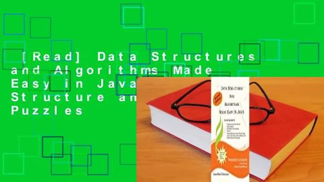 Read Data Structures And Algorithms Made Easy In Java Data Structure 5783