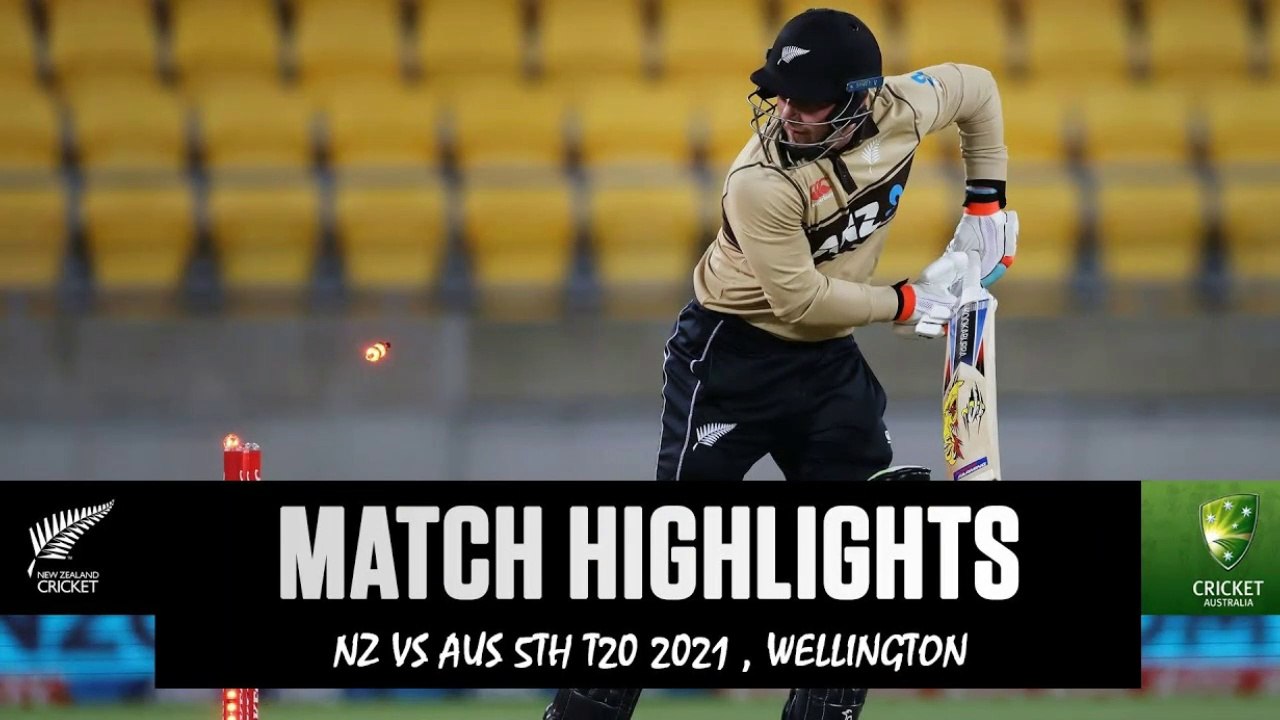 Nz vs Aus | 5th t20 | highlights 2021 II New zealand vs Australia | 5th ...
