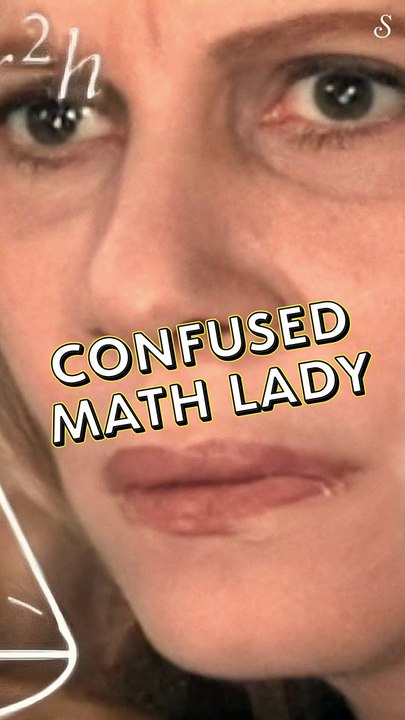 Vous connaissez le mème "Confused Math Lady" ? - Vidéo Dailymotion