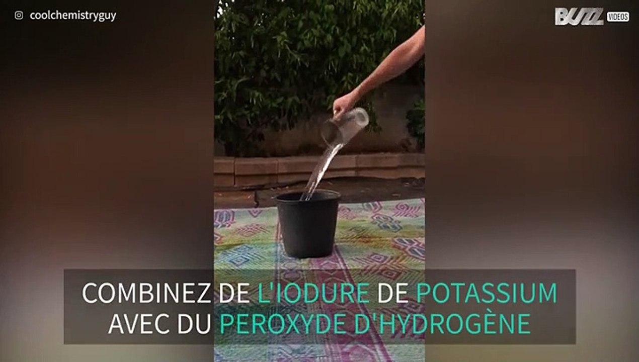 Voici comment créer du dentifrice d'éléphant! - Vidéo Dailymotion