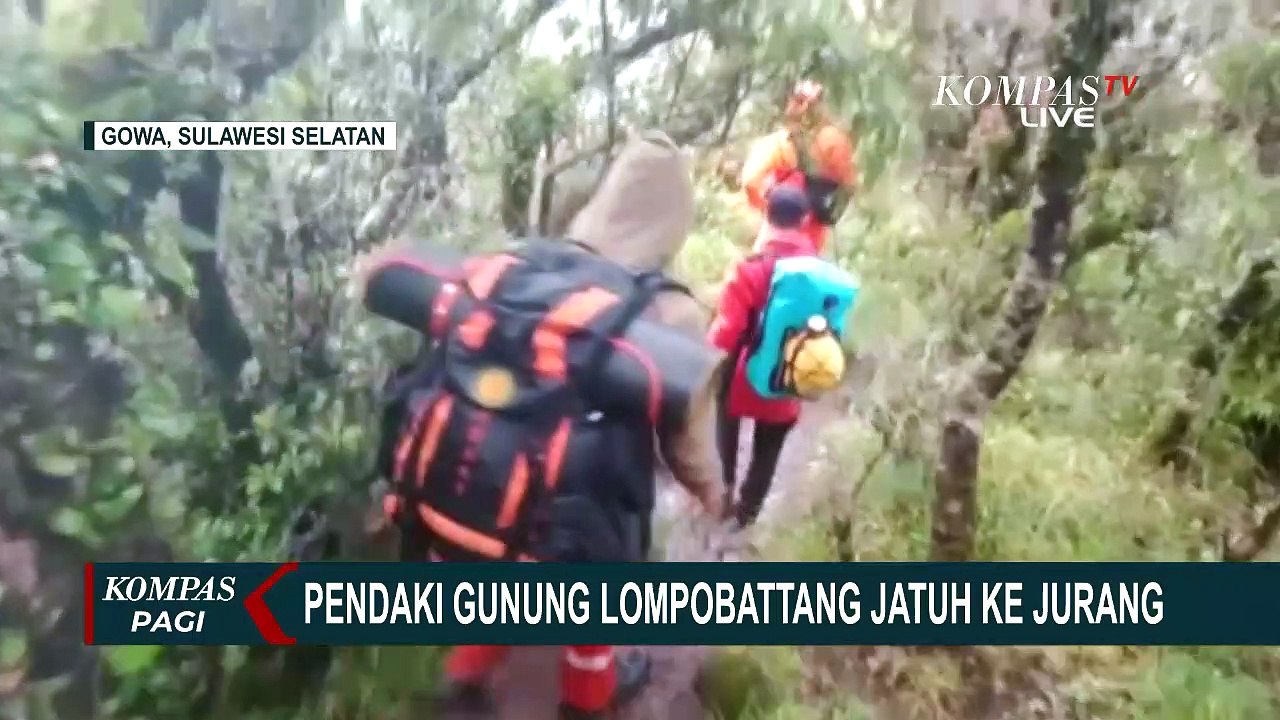 6 Pendaki Gunung Lompobattang Yang Jatuh Ke Jurang Berhasil Dievakuasi