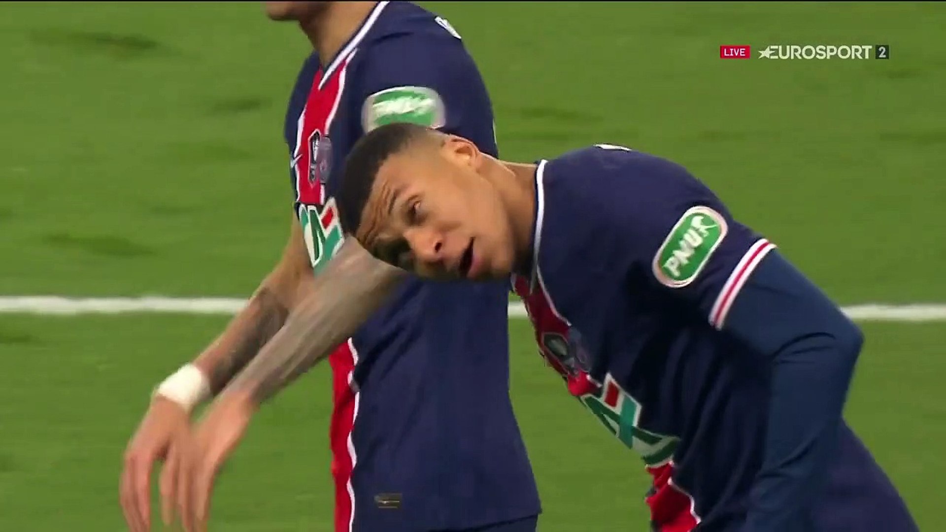 Un sprint sur 50 mètres et un délicieux piqué pour finir : Mbappé, le ...