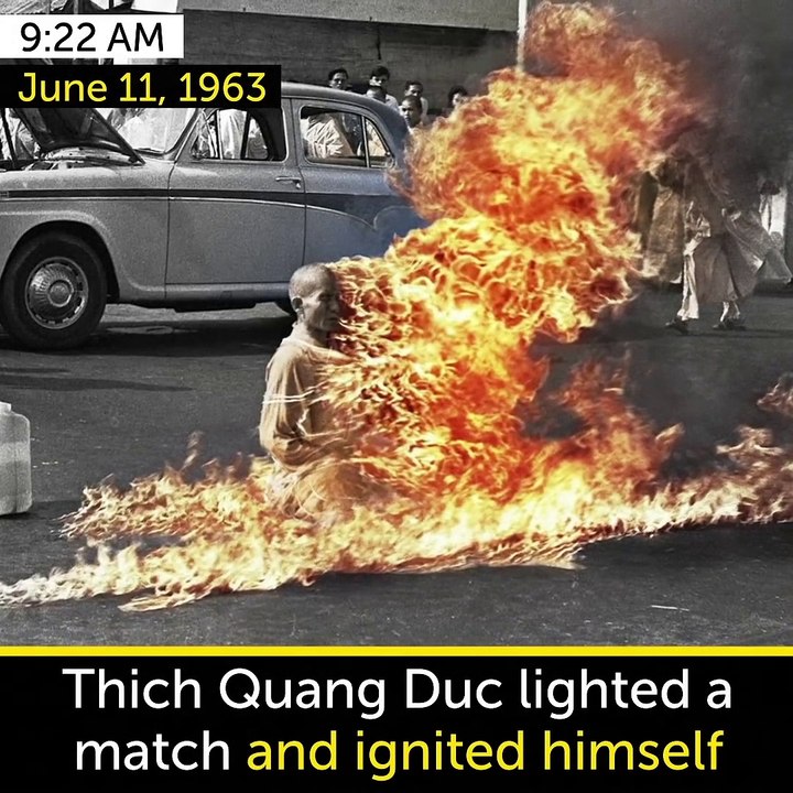 Amazing Story Of The Burning Monk Who Changed The World - video Dailymotion