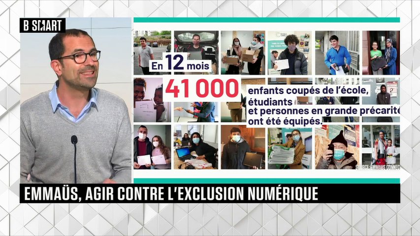 SMART TECH - L'interview : Guillaume-Alexandre Collin (Emmaüs Connect)