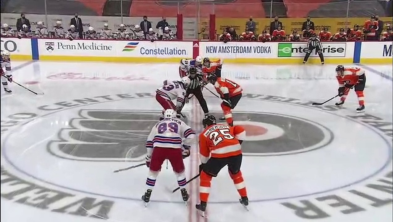 Philadelphia Flyers vs. New York Rangers - Game Highlights - video ...