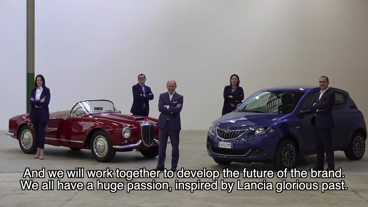 Luca Napolitano, Lancia Chief Executive Officer, announces Lancia brand ...